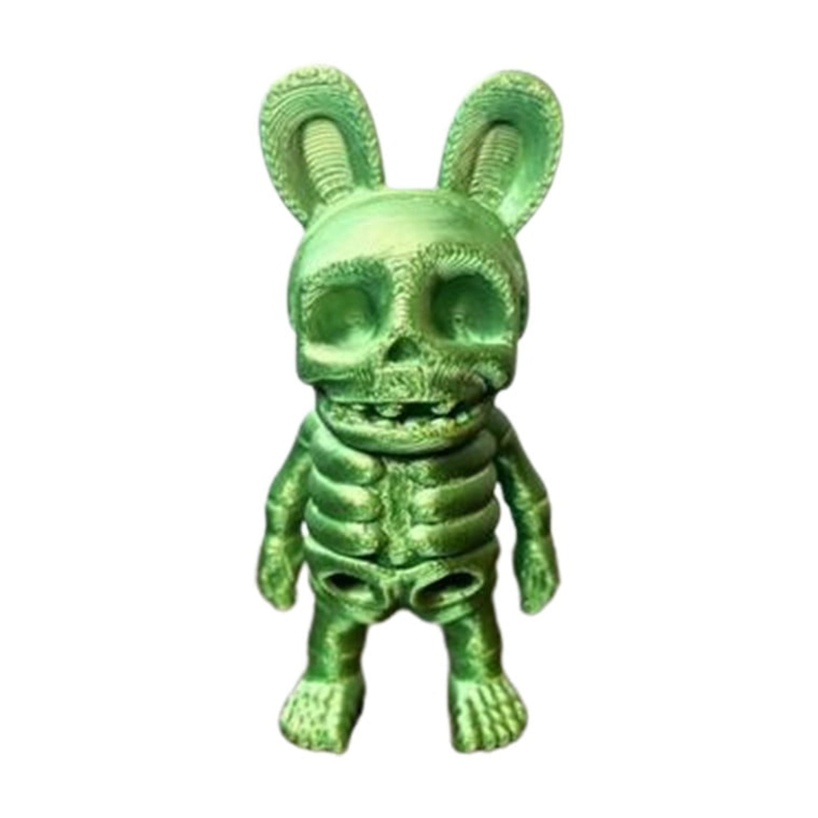 Printed Articulating Rabbit Skeleton Printed Rabbit Skeleton Skeleton ...