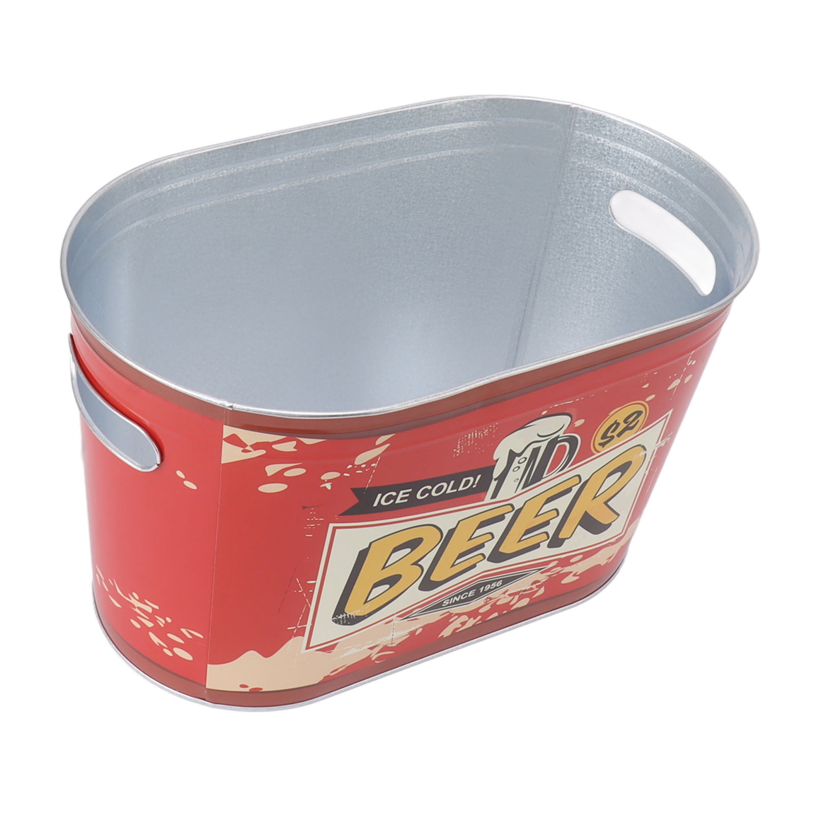 Printed Beverage Ice Bucket Universal Rust Protection Large Calibre Ice ...