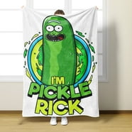 Rick And Morty Portal Shaped Throw Blanket - Walmart.com