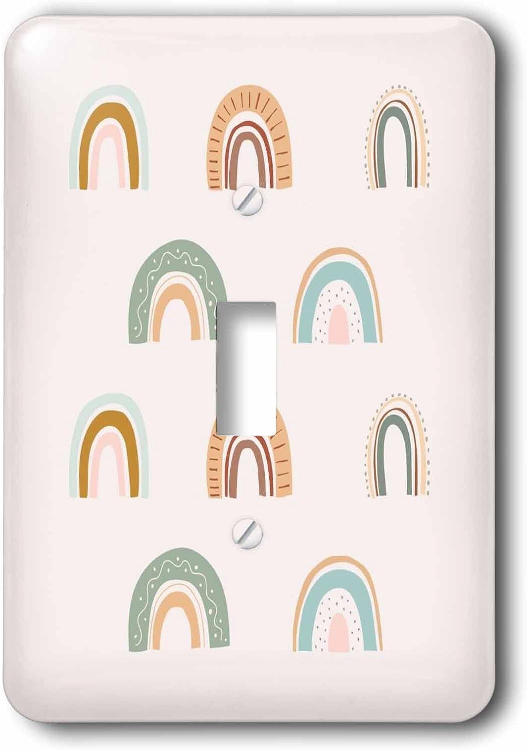 Printed Boho Rainbow Design - Light Switch Covers (lsp-361349-1 ...