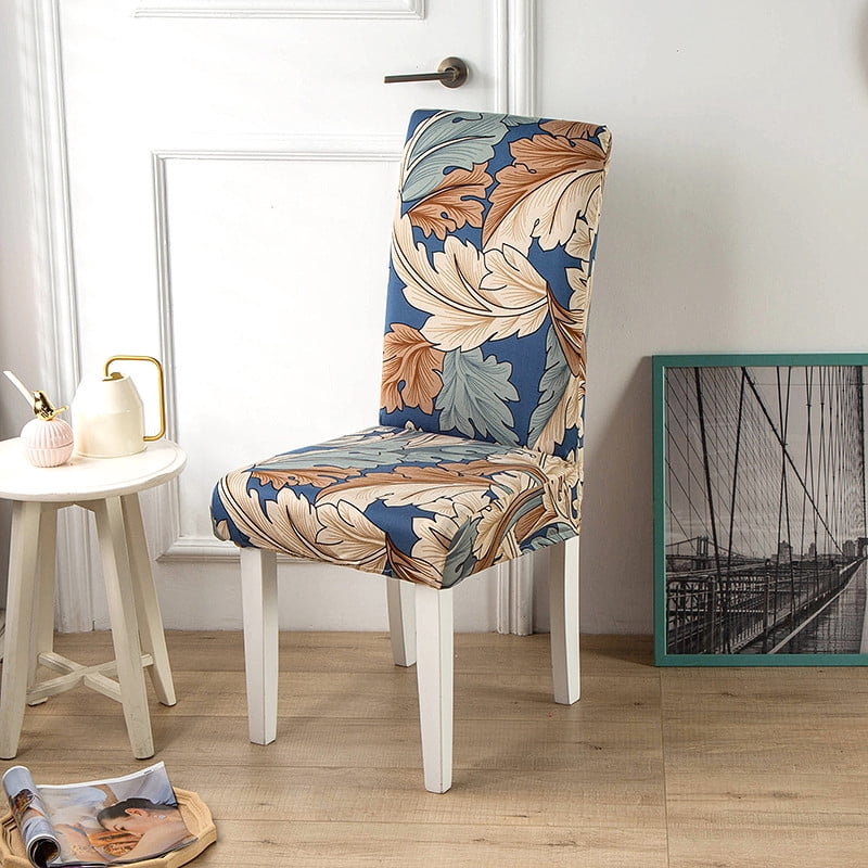 Printed Chair Cover Spandex Chair Covers For Wedding Dining Room Office ...