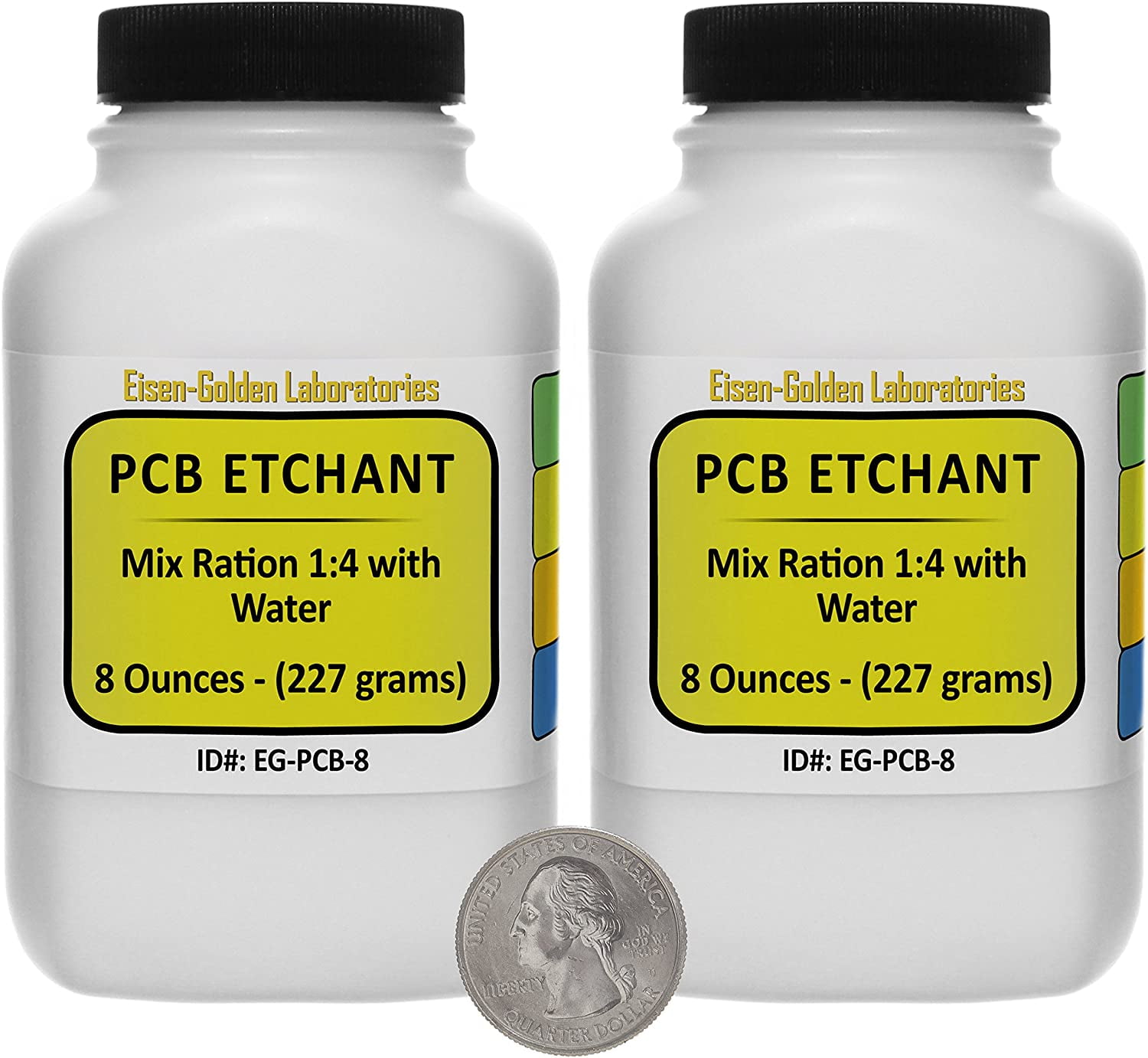 Printed Circuit Board Etchant [PCB] Dry Powder 1 Lb in Two Space-Saver ...