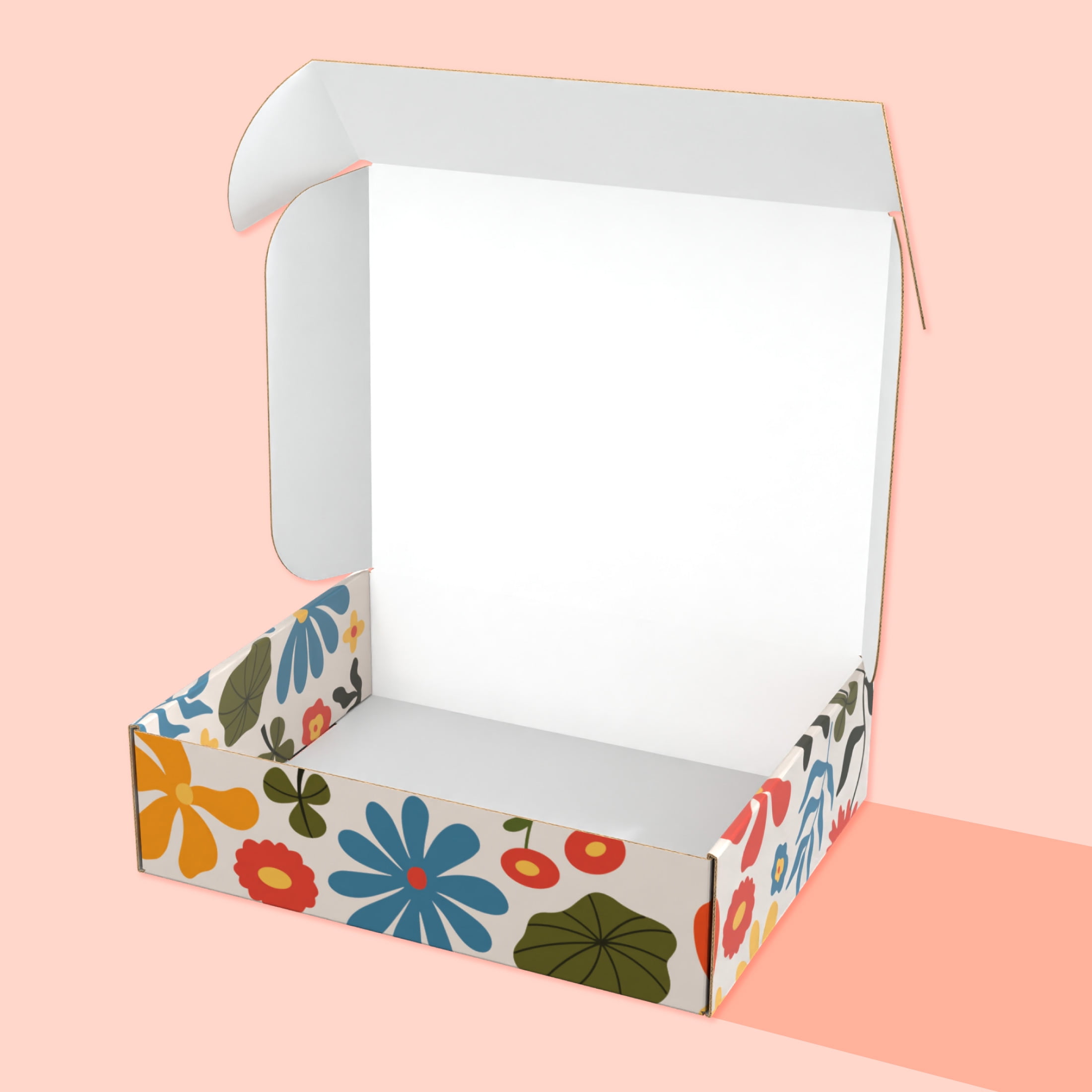 Printed Decorative Mailing, Shipping and Gift Boxes, Tuck Top Closure ...