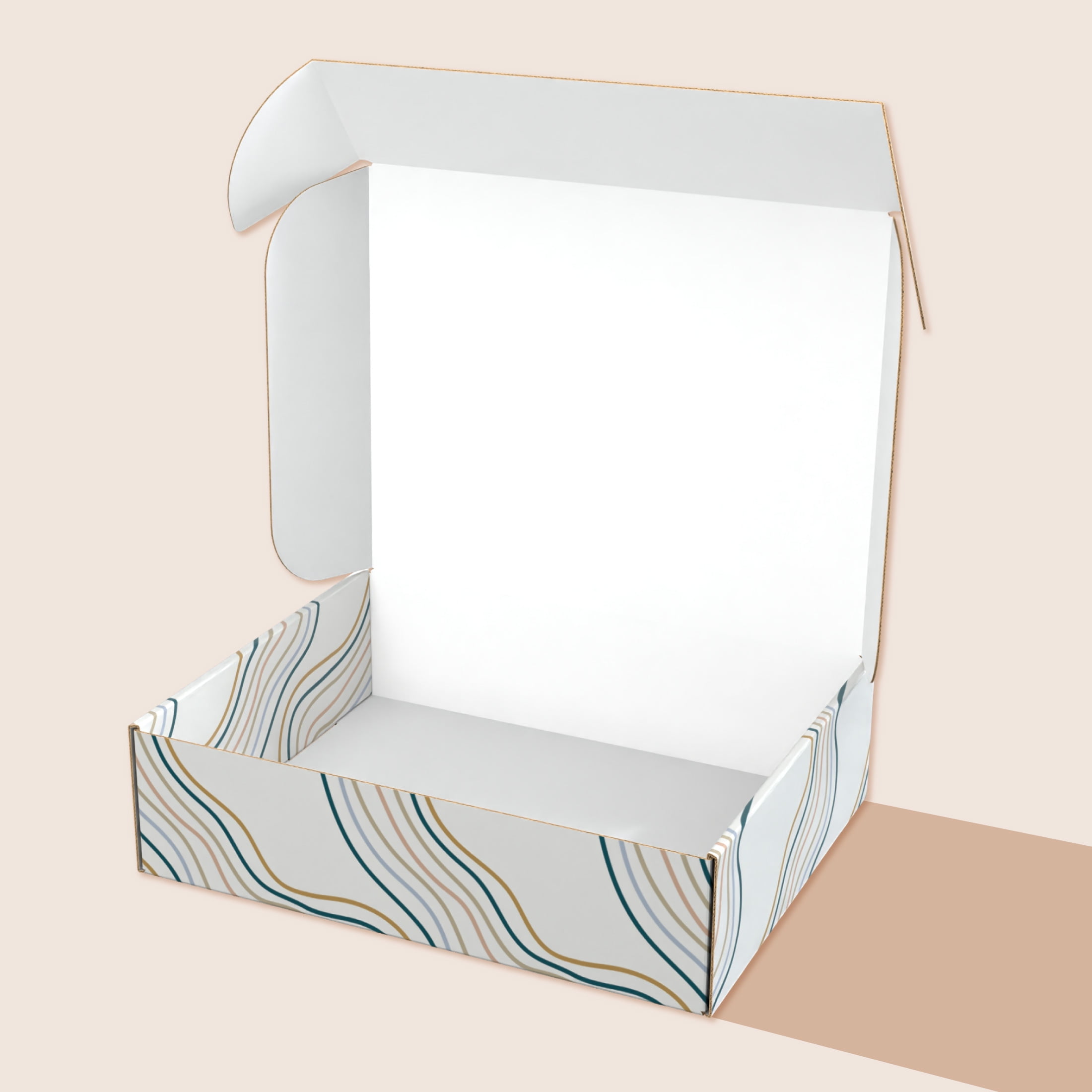 Printed Decorative Mailing, Shipping and Gift Boxes, Tuck Top Closure ...