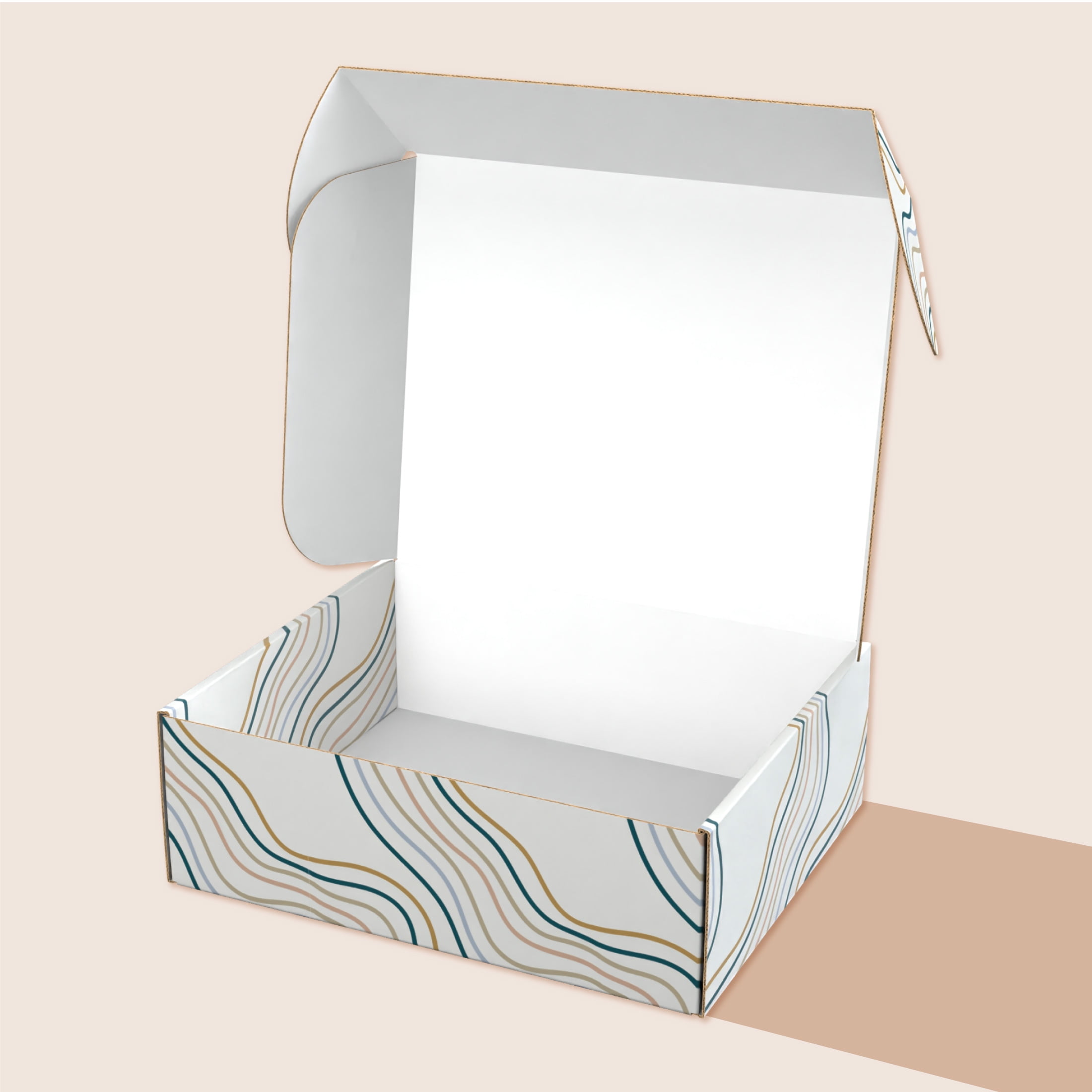 Printed Decorative Mailing, Shipping and Gift Boxes, Tuck Top Closure ...