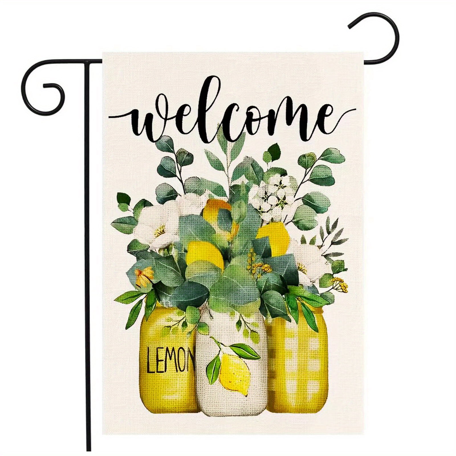 Printed Garden Flag 18"*12" Welcome Sign Garden Flag - Walmart.com