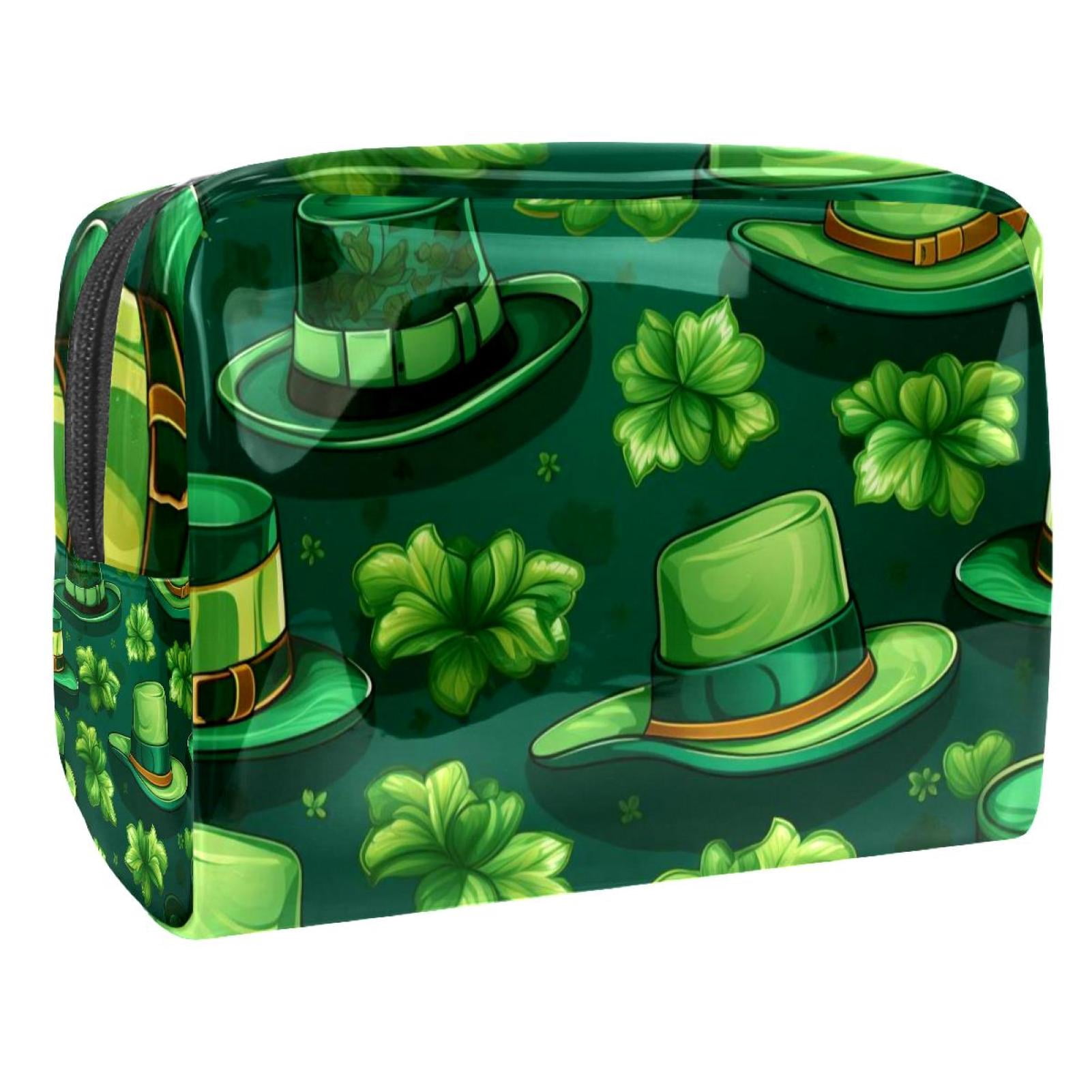 Printed PVC Waterproof Cosmetic Makeup Pouch Small Travel Toiletry Bag ...