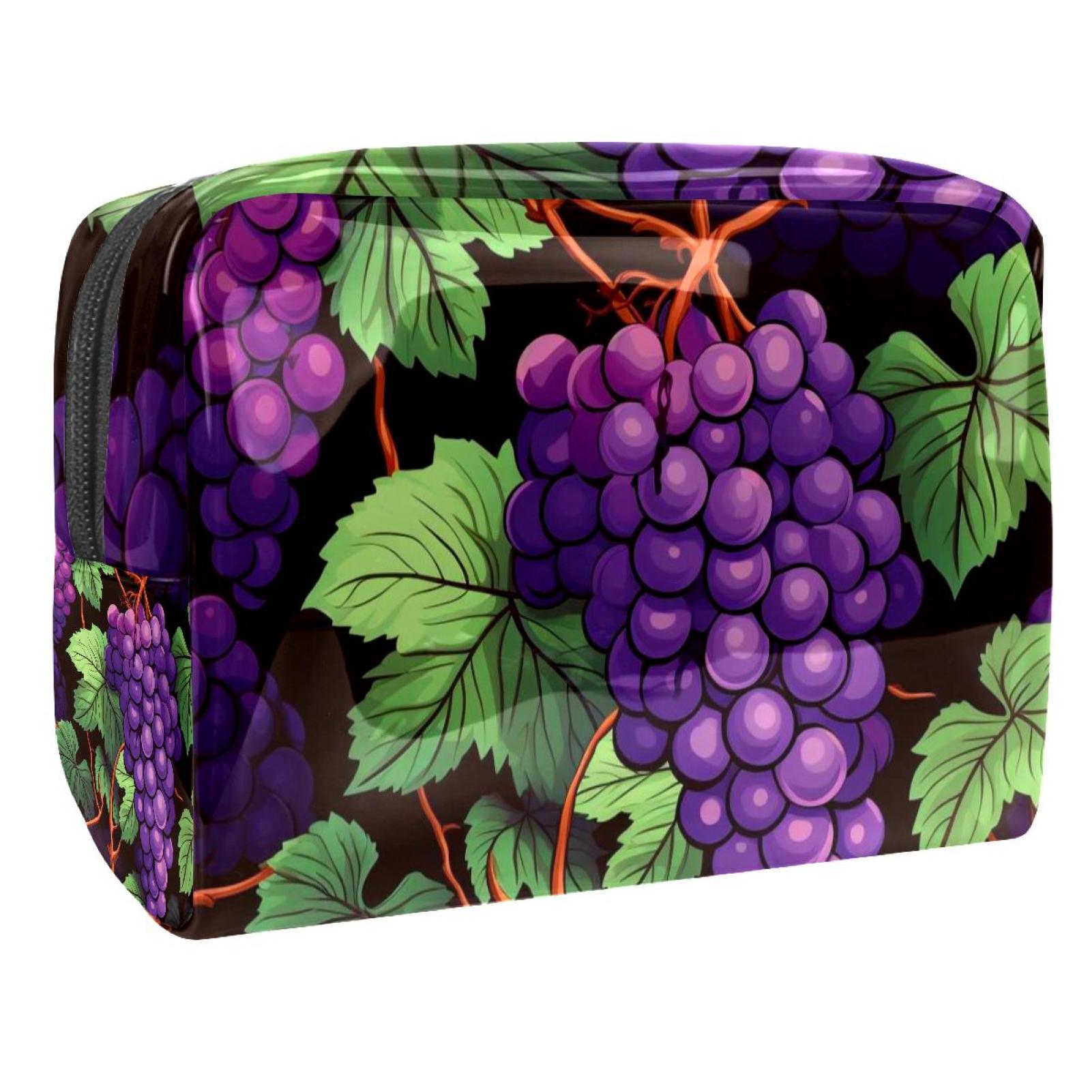 Printed PVC Waterproof Cosmetic Makeup Pouch Small Travel Toiletry Bag ...