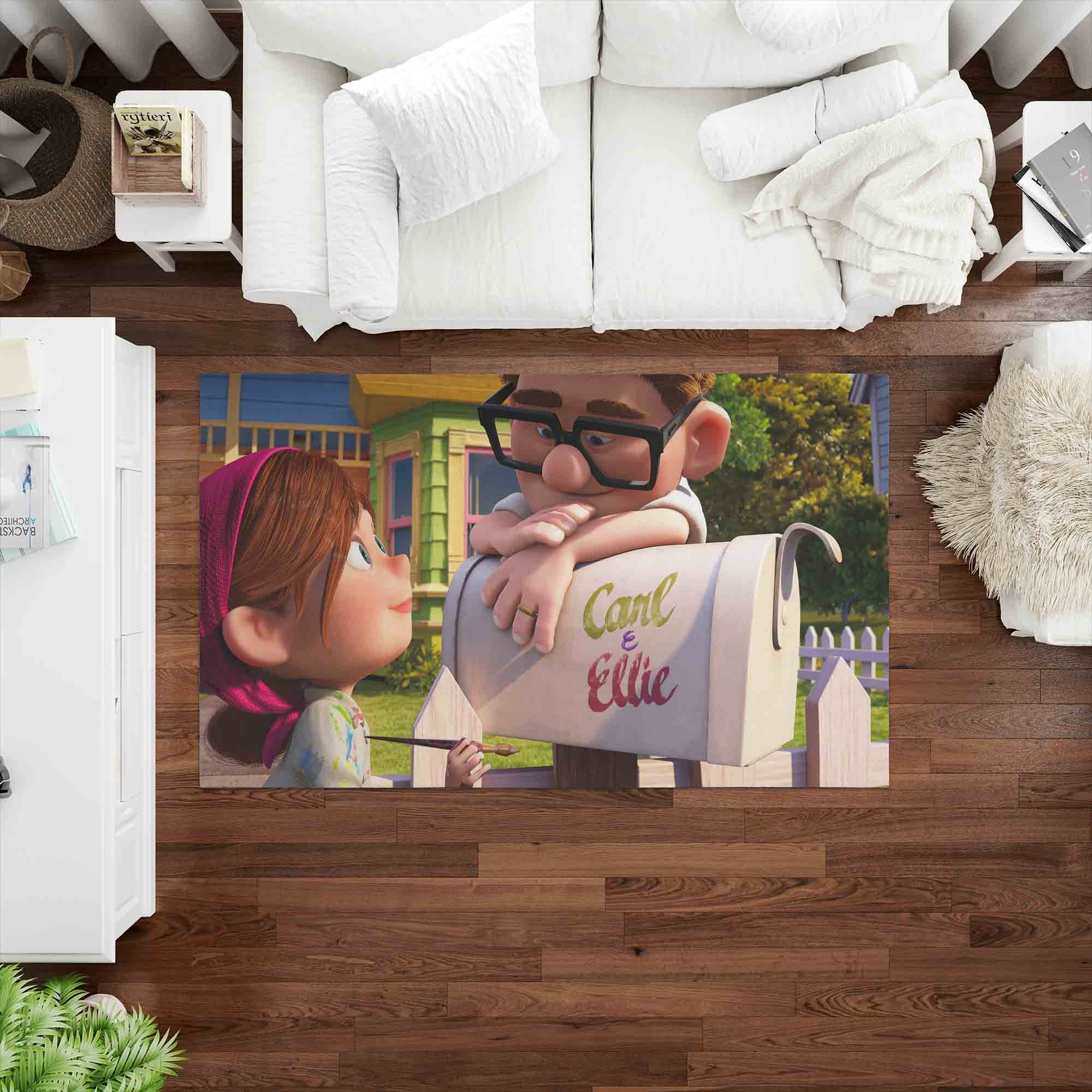 Printed Rugs, Home Decor Printed Rug, Salon Rug, Couple Rug, Romantic ...