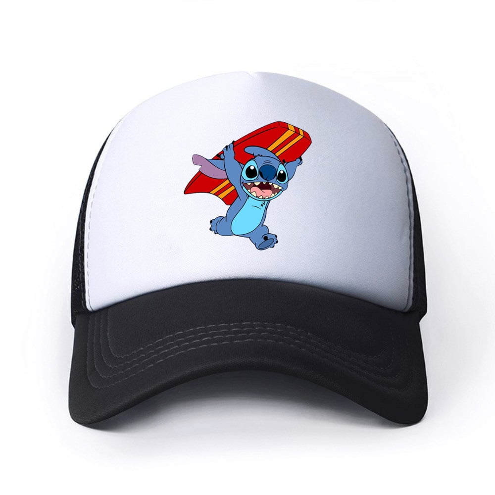 Printed Sponge Mesh Cap Cute Cartoon Personality Adult Trucker Hat ...
