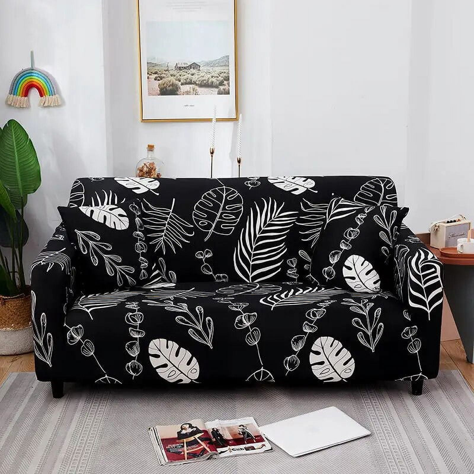 Printed Stretch Sofa Slipcover High Quality Bohemia Style Couch Cover ...
