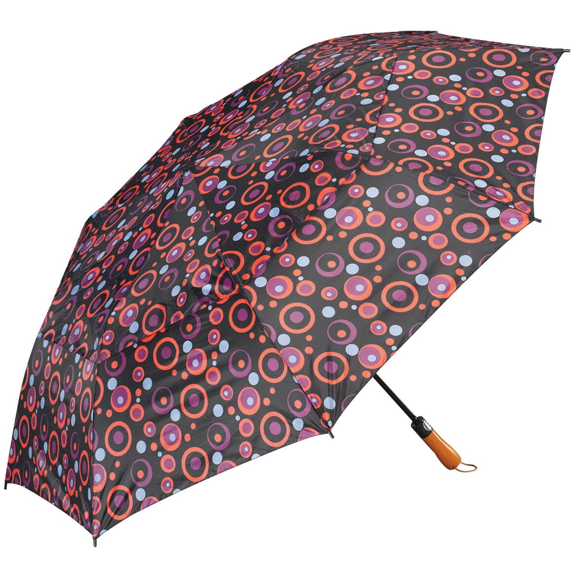 Printed Windproof Umbrella, Polyester, Aerodynamic Vents - Measures 30 ...