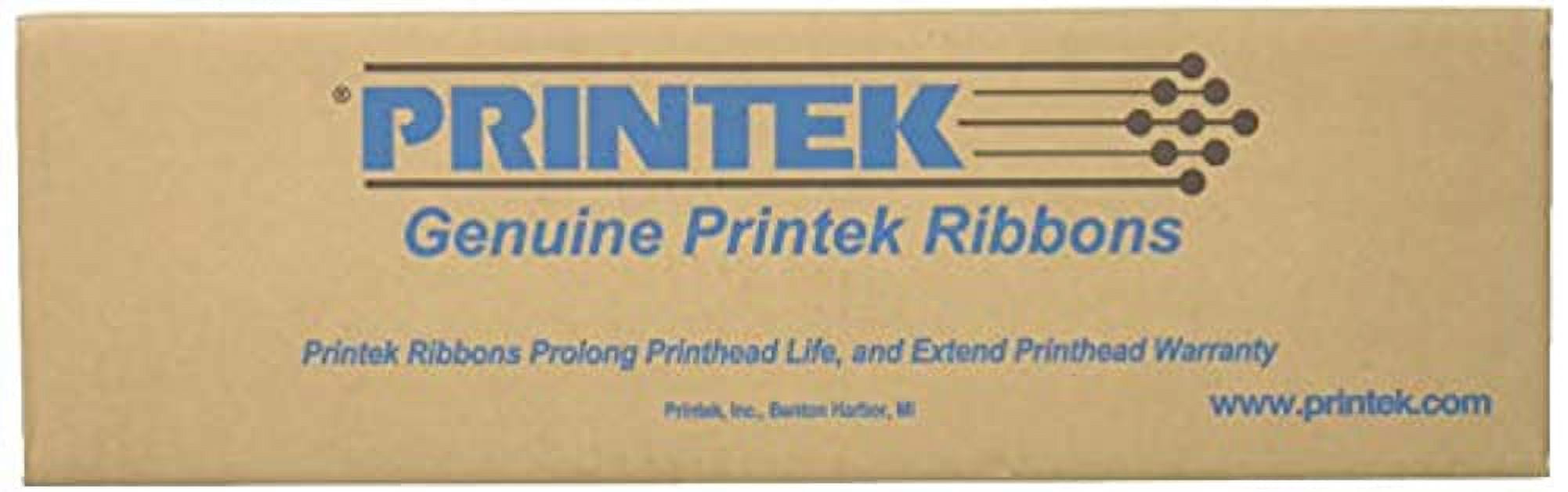Printek 90899 Print Ribbon - 3pk Black - 15 Million Characters ...