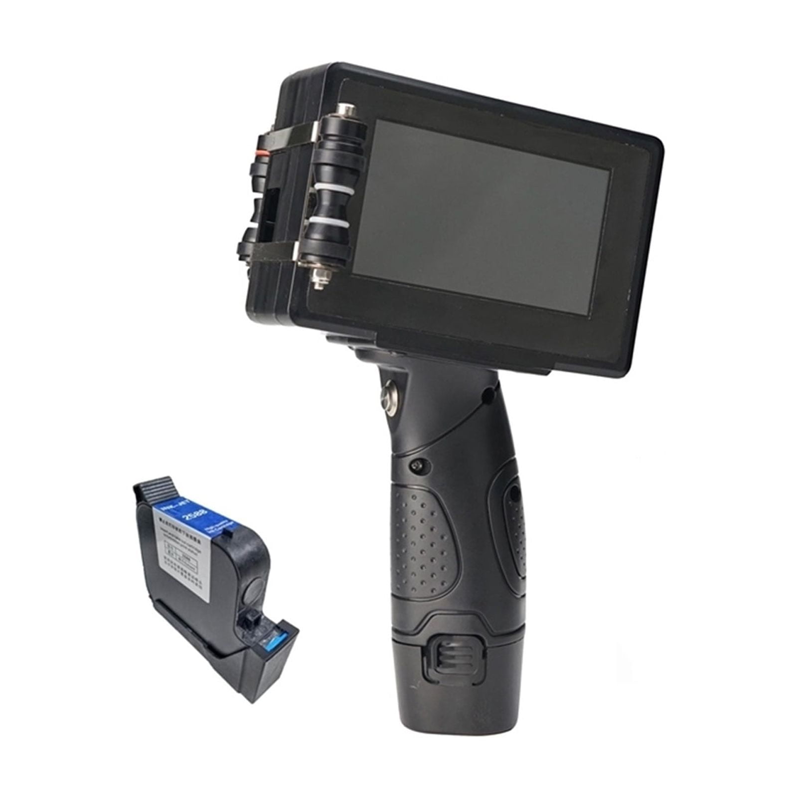 Printer 25.4mm QR Bar Batch Code Variable Date Number Logo Expiry Date Label Portable Hand Jet ...