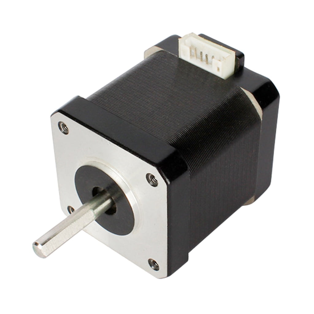 Printer 48mm Motor 17HS8401 Single Outlet Shaft Hybrids 42 Stepper Motor 48mm 2 Phase 4Wire ...