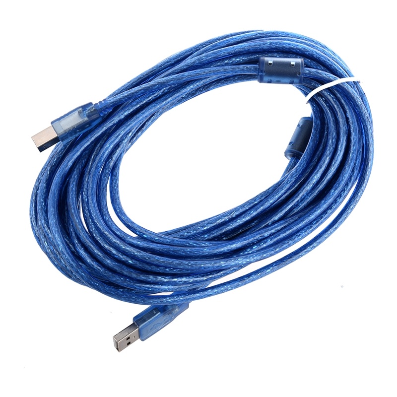Printer Extension Cable USB, USB B Male Os - Length 10 m - Walmart.com