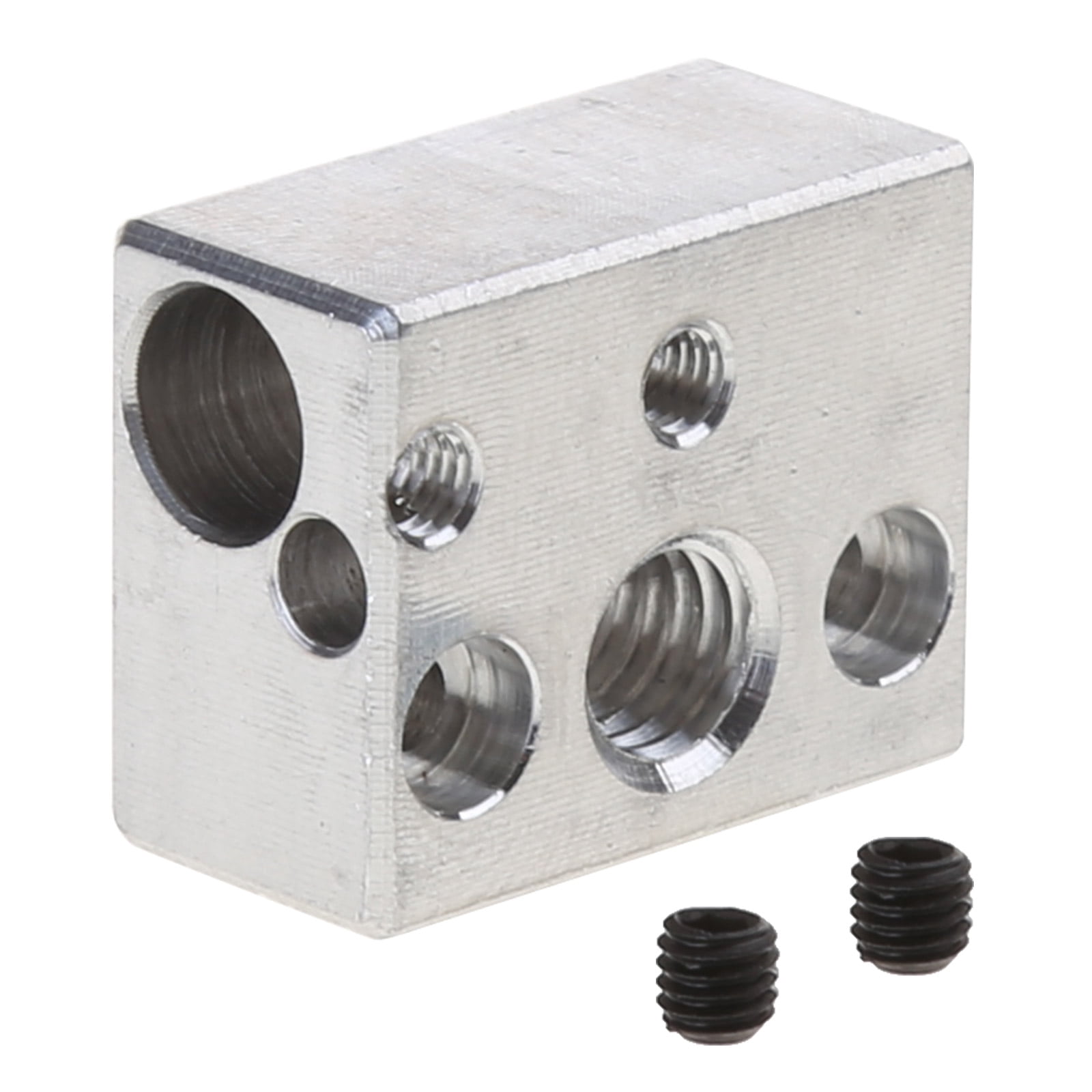 Printer Heatblock Hardened Aluminum Heater Block for 3 S1 V6 Hotend ...