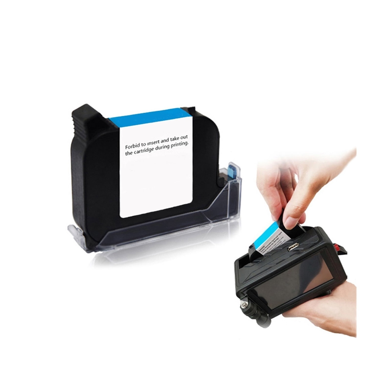 Printer Jet, 25.4mm Intelligent Handheld Inkjet Printer Is Portable ...