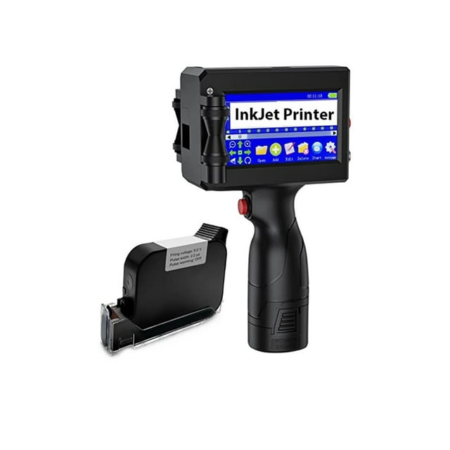 Printer Jet, Label Printer Handheld Inkjet Printer For Batch Barcodes ...