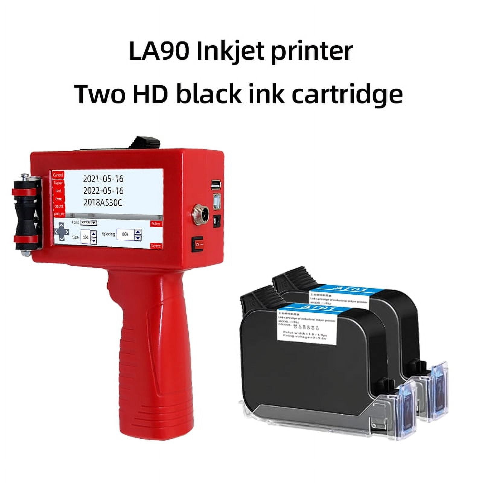 Printer Jet, Mini Portable Printer, 2D Barcode Handheld Printer ...