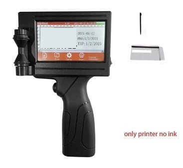 Printer Jet, Smart Handheld Inkjet Printer , 12.7mm Bar Lot Code ...