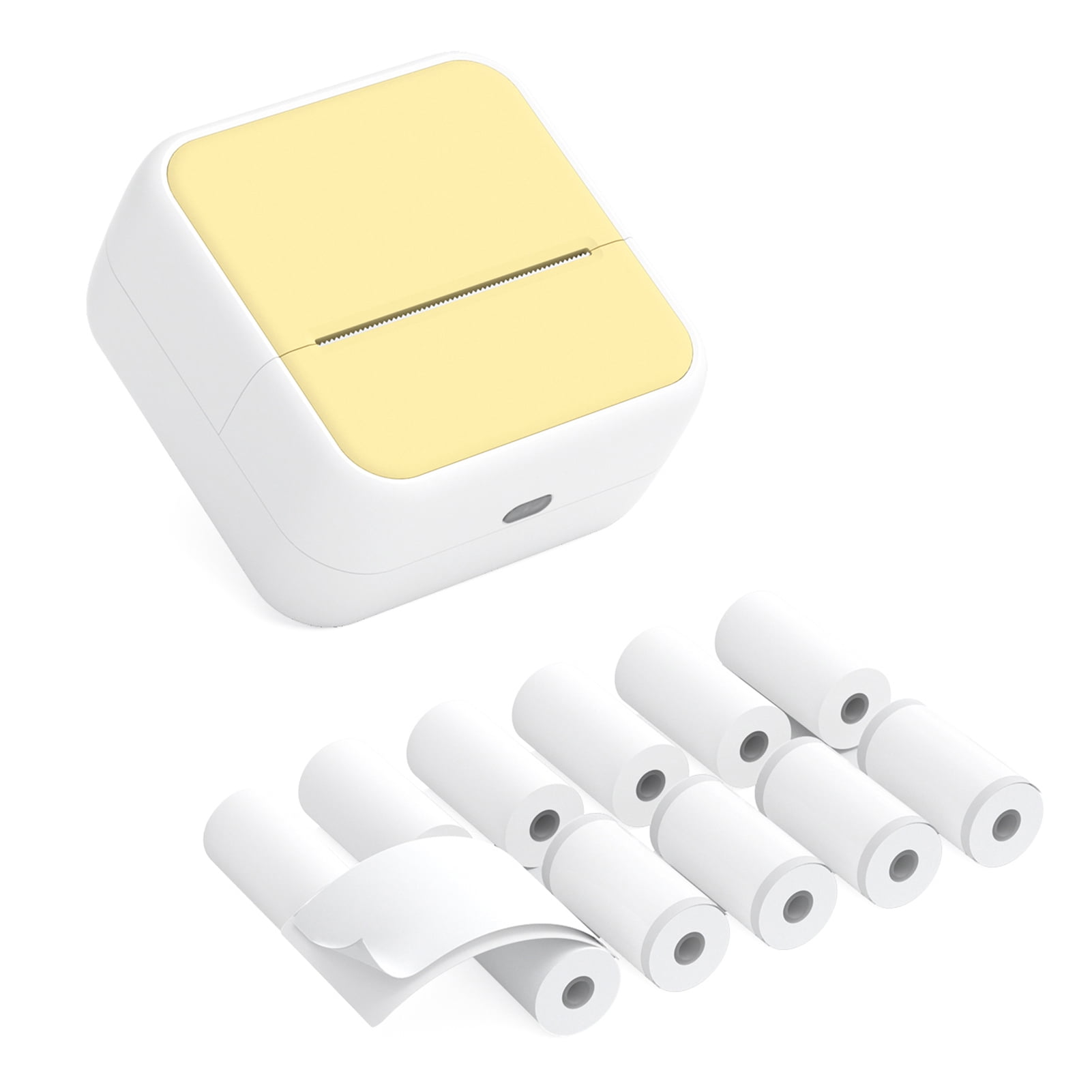 Printer Mini Pocket Printer Portable Thermal Photo Printing Label Maker ...