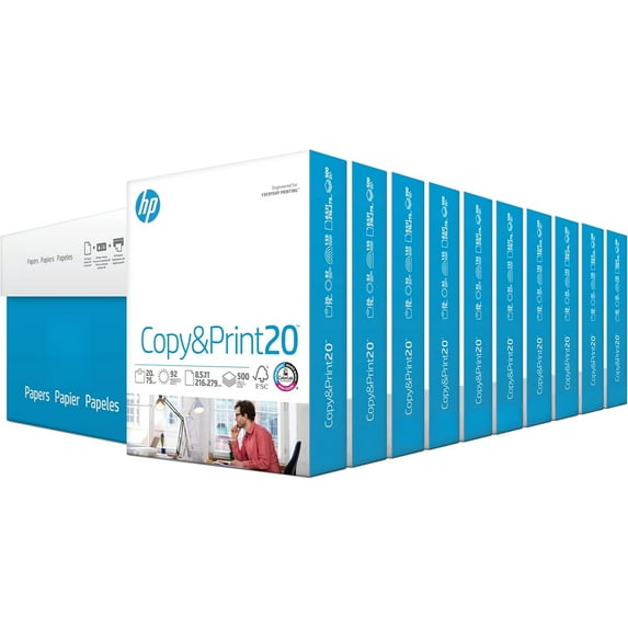 Printer Paper | 8.5 x 11 Paper | Copy & Print 20 lb | 1 Ream Box - 500 ...
