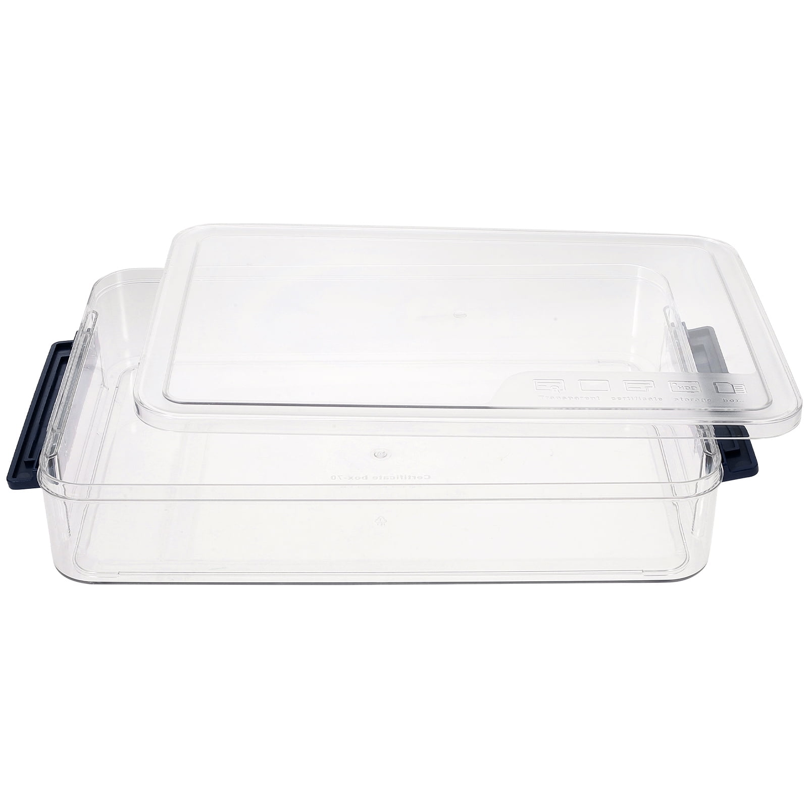 Printer Paper Holder File Organizer Case Boxes Bins Office Blue ...