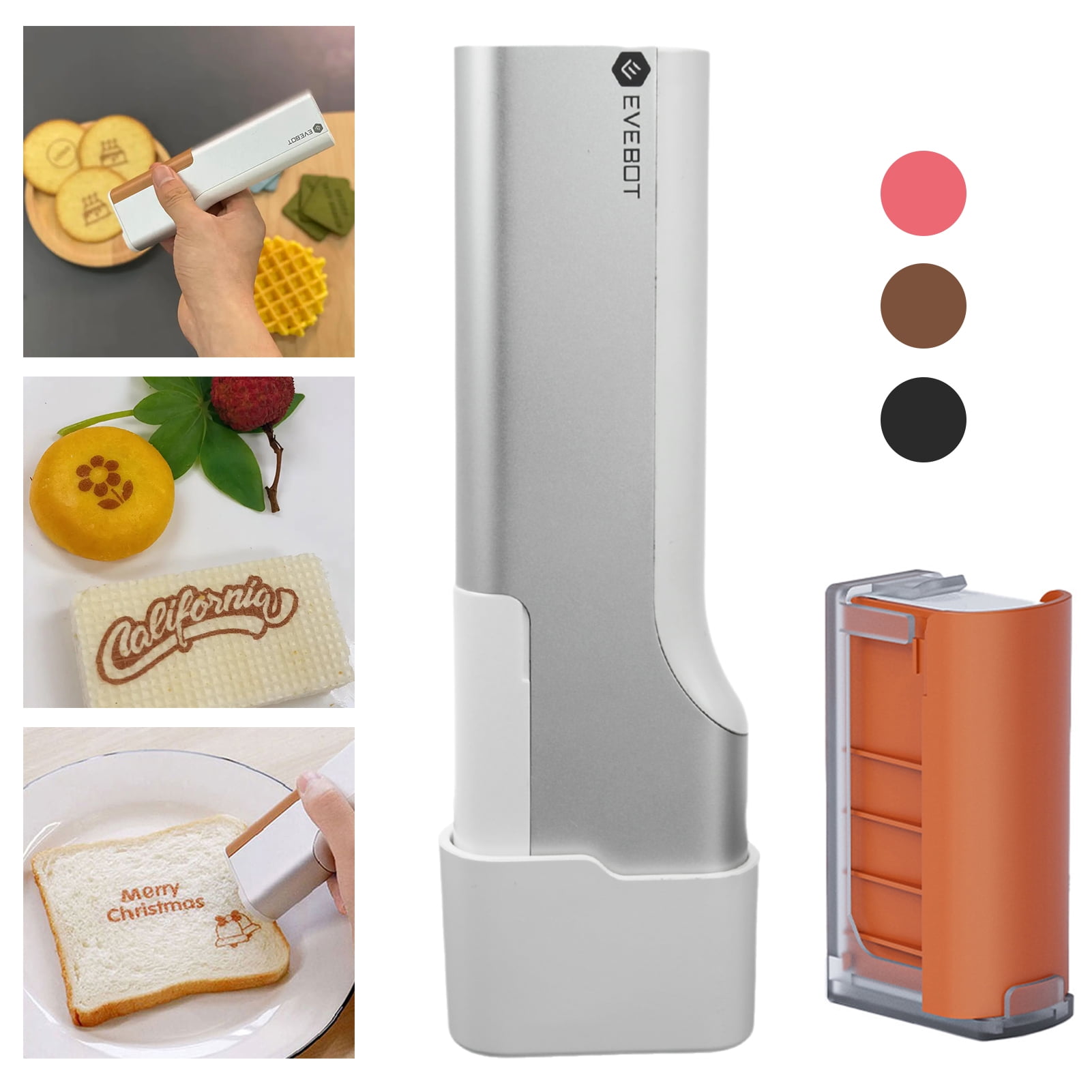 Printer,Printer Printpen Handheld Cafes Coffee Art - Comes (red ...