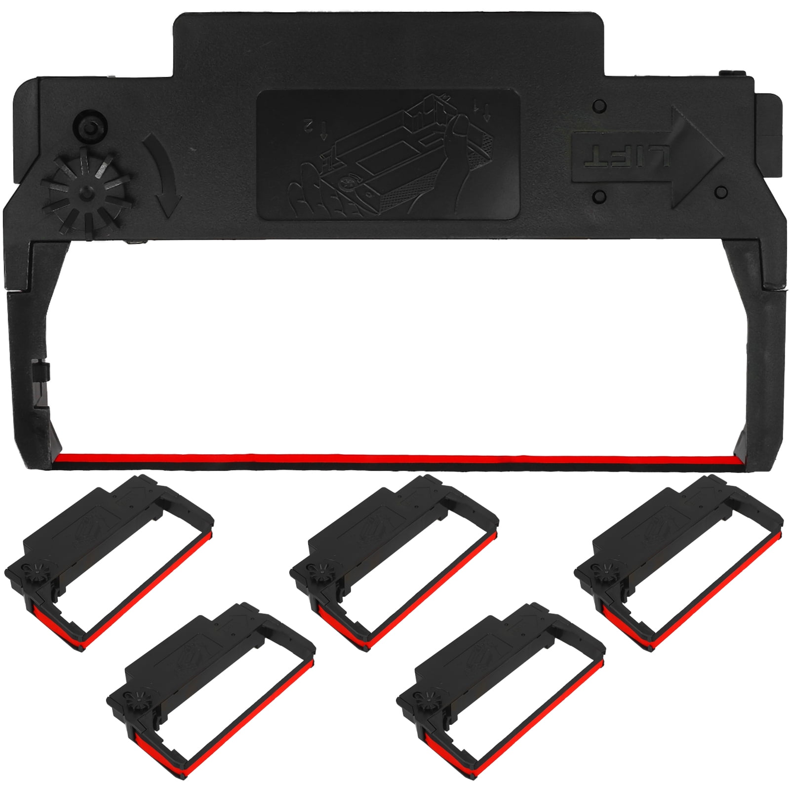 Printer Replacement Ribbon Holder,6pcs Printer Ribbon Ink Ribbon Holder ...