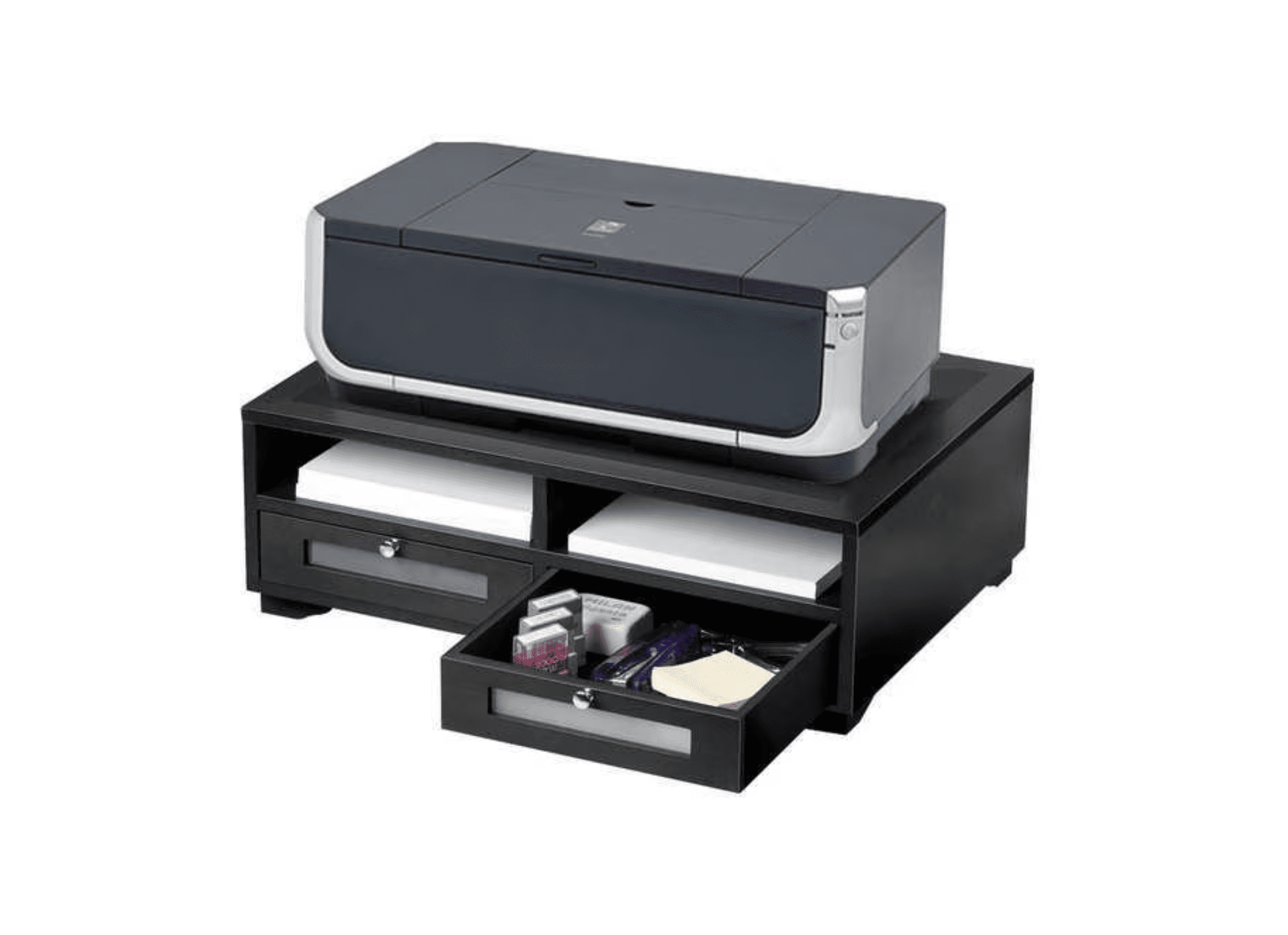 Printer Stand, Black - Walmart.com