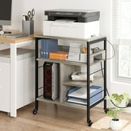 Printer Stand,20 x15.7 x 30.2 Inches Large Printer Table with ...