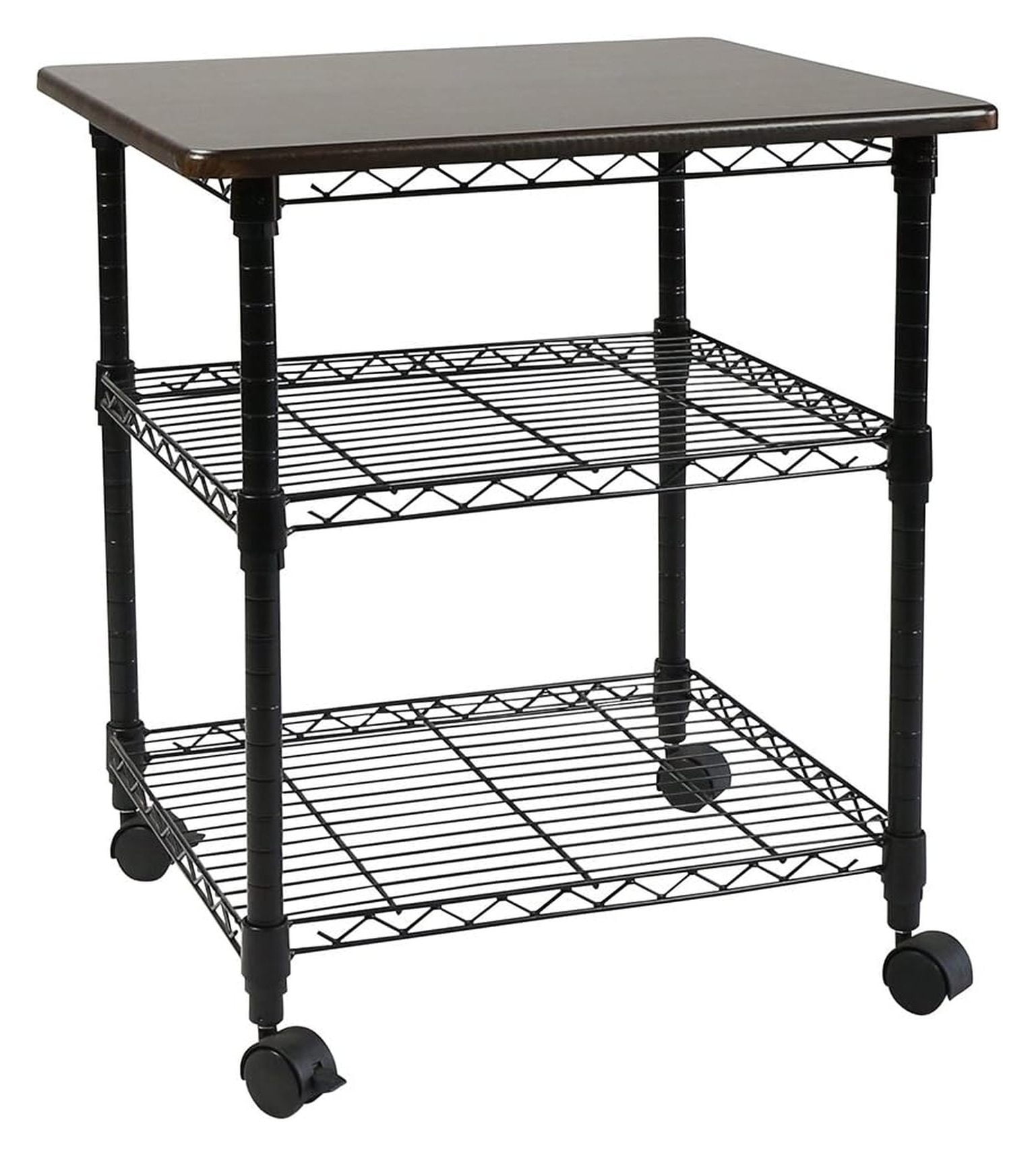 Printer Stand Series / 3 Tier Printer Stand(Black) 18" Wx21 Lx27 H (3 ...
