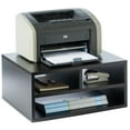 Printer Stand Shelf Wood Office Desktop Compartment Organizer - Walmart.com