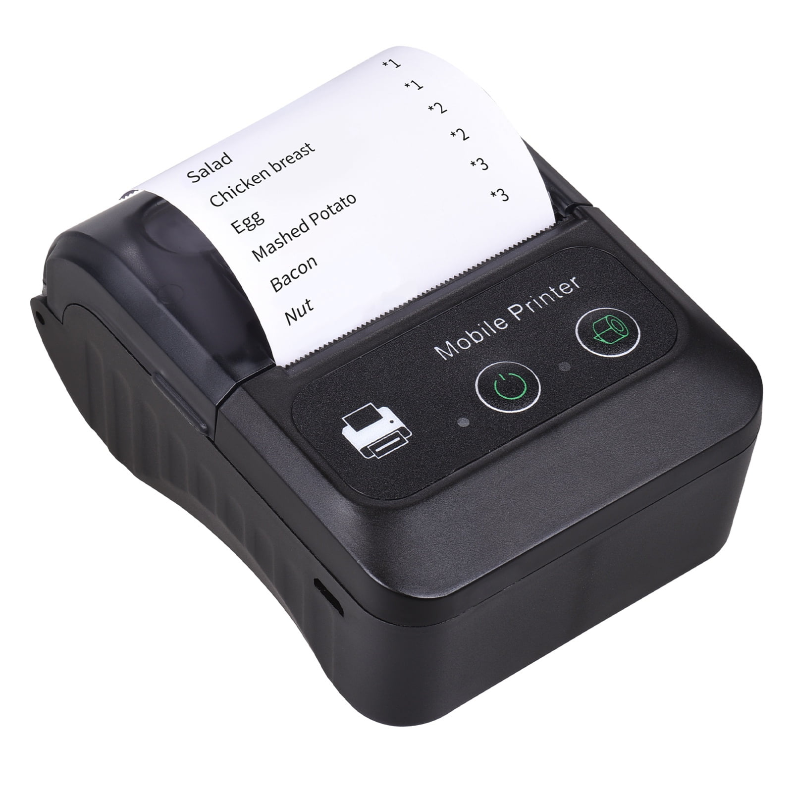 Printer Thermal Receipt Printer 58mm USB Portable Restaurant Kitchen ...