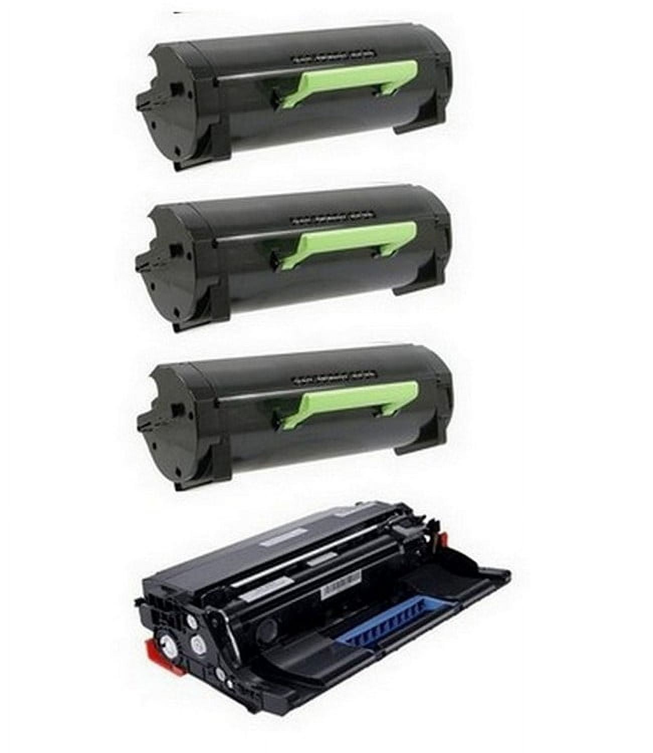 PrinterDash Compatible Replacement for Lexmark Drum/Toner Value Combo ...