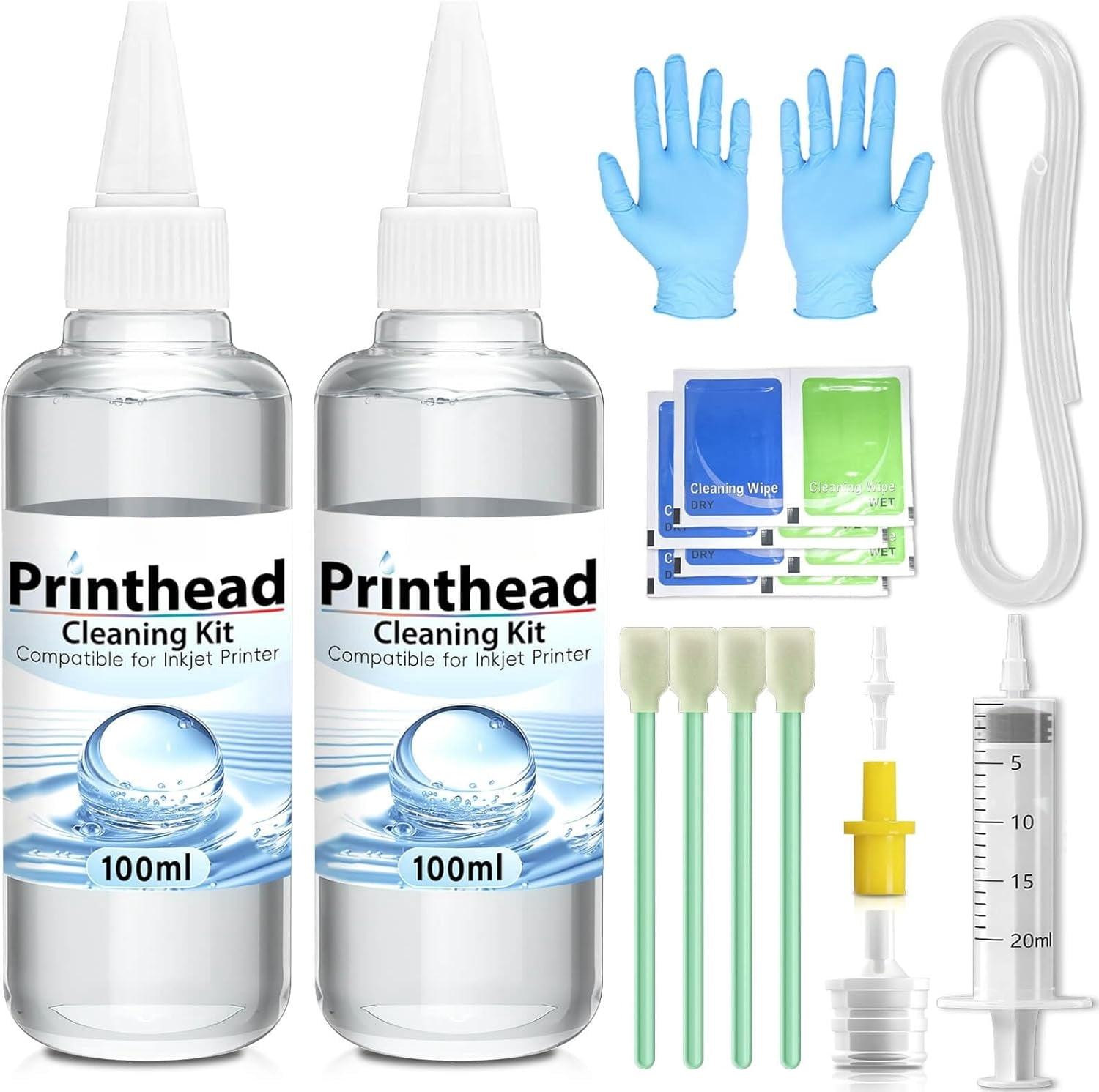 Printhead Cleaning kit 200mL for E pson Printer, Printer Cleaning Kit ...