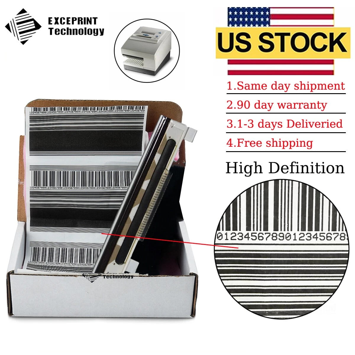 Printhead for IBM SureMark 4610-2NR 4610-2CR POS Printer 44D0189 US STOCK - Walmart.com