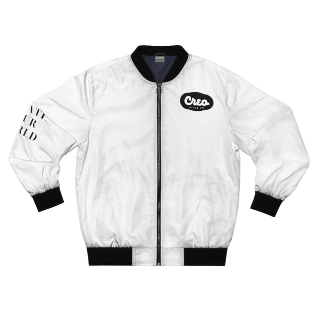 Printify Creo Men's AOP Unique Classic Bomber Jacket - Walmart Business ...