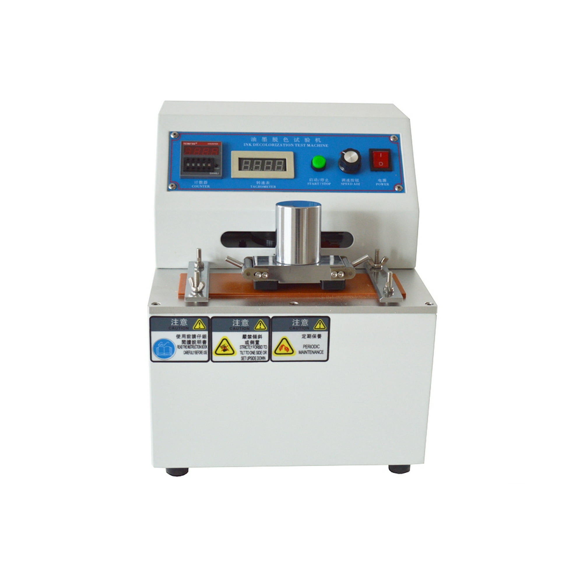 Printing Ink Abraser Friction Testing Machine 110V Printing Decoloring ...