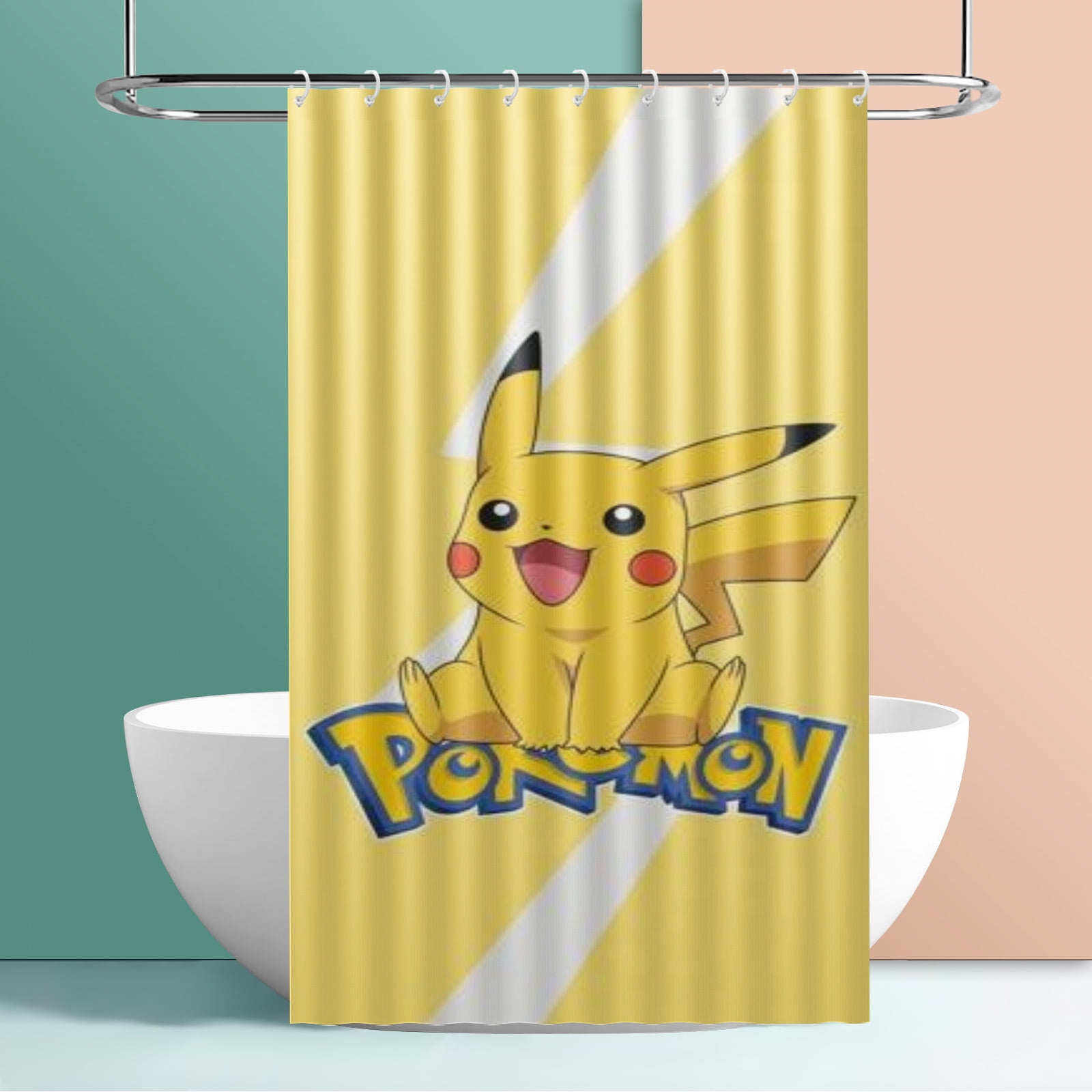 Printing Shower Curtain, Decoration Bathroom Partition Fabric Digital ...
