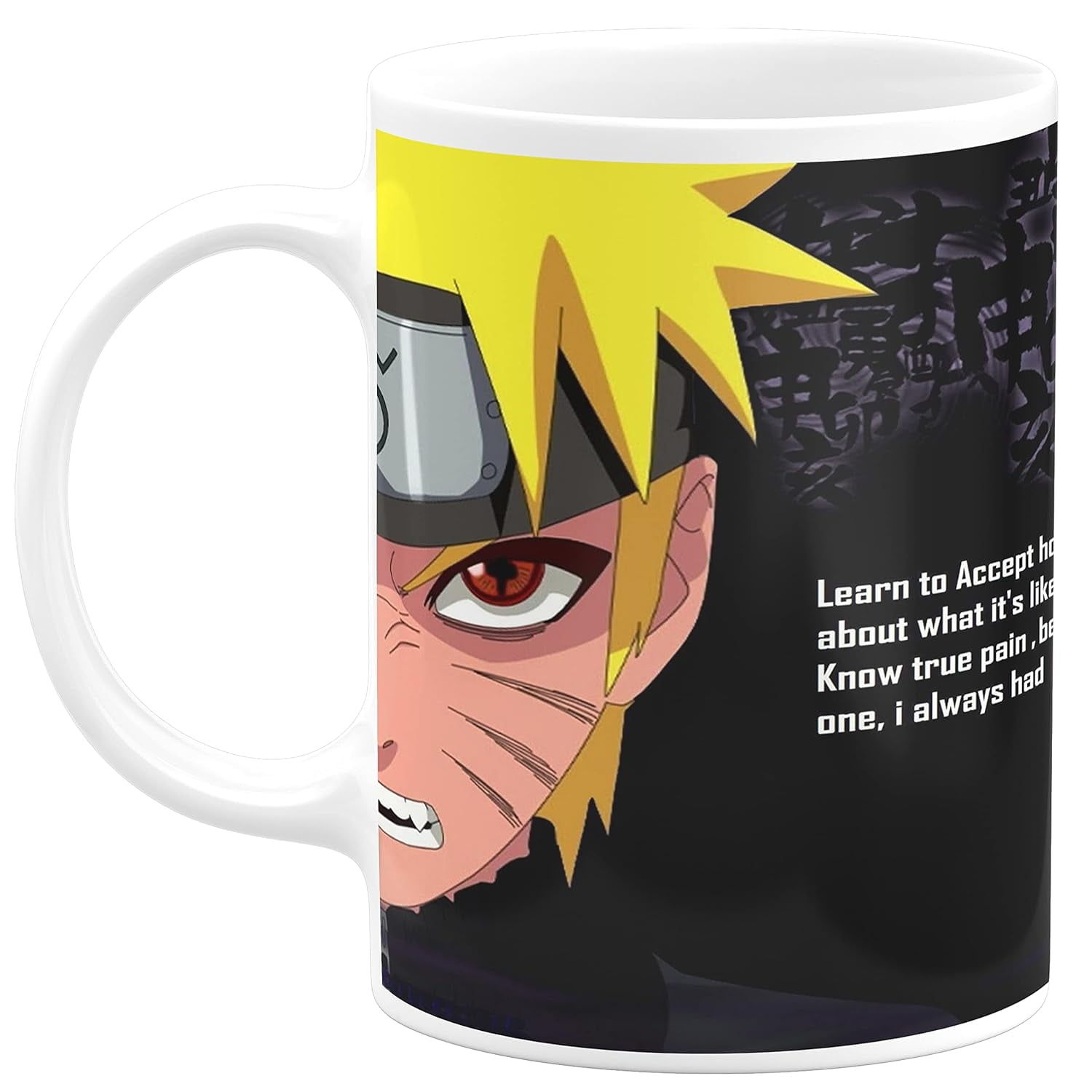 PrintingZone Naruto Mug Kakashi Mug Milk Tea Cup for Friend Brother ...