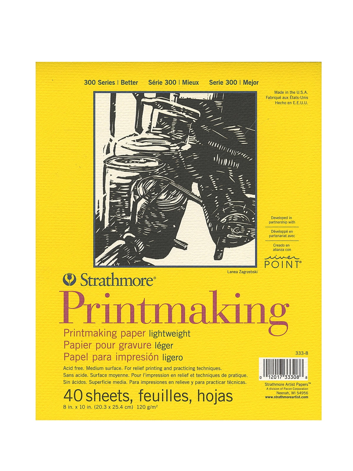 Printmaking Paper Pads 8 in. x 10 in., 40 sheets (pack of 3) - Walmart.com