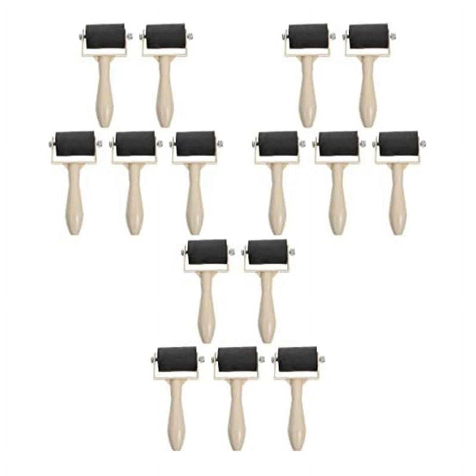 Printmaking Roller Paint Brush Ink Applicator Art Craft Oil Painting ...