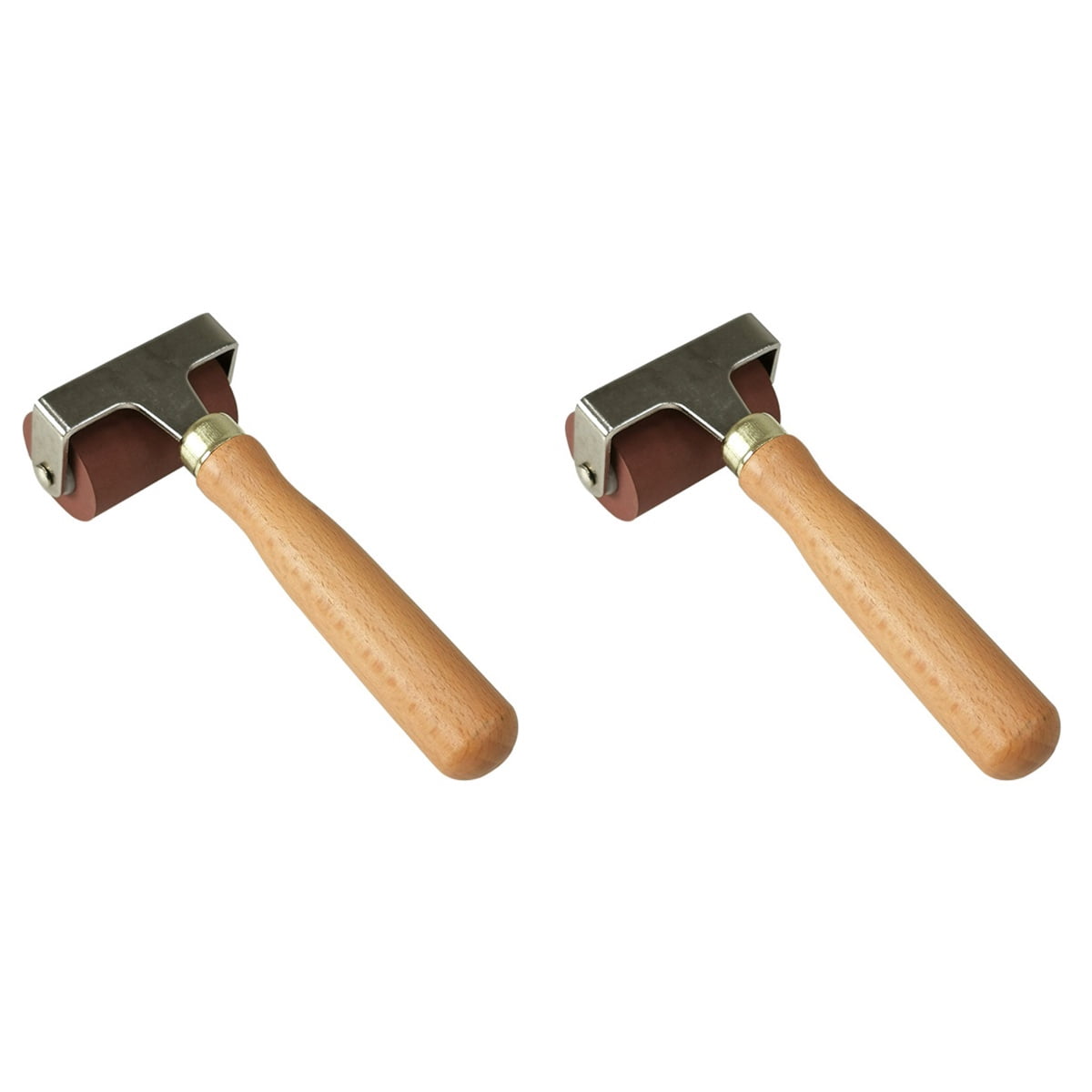 Printmaking Tool Set of 2 Brayer Rollers for Crafting Handheld Brush ...