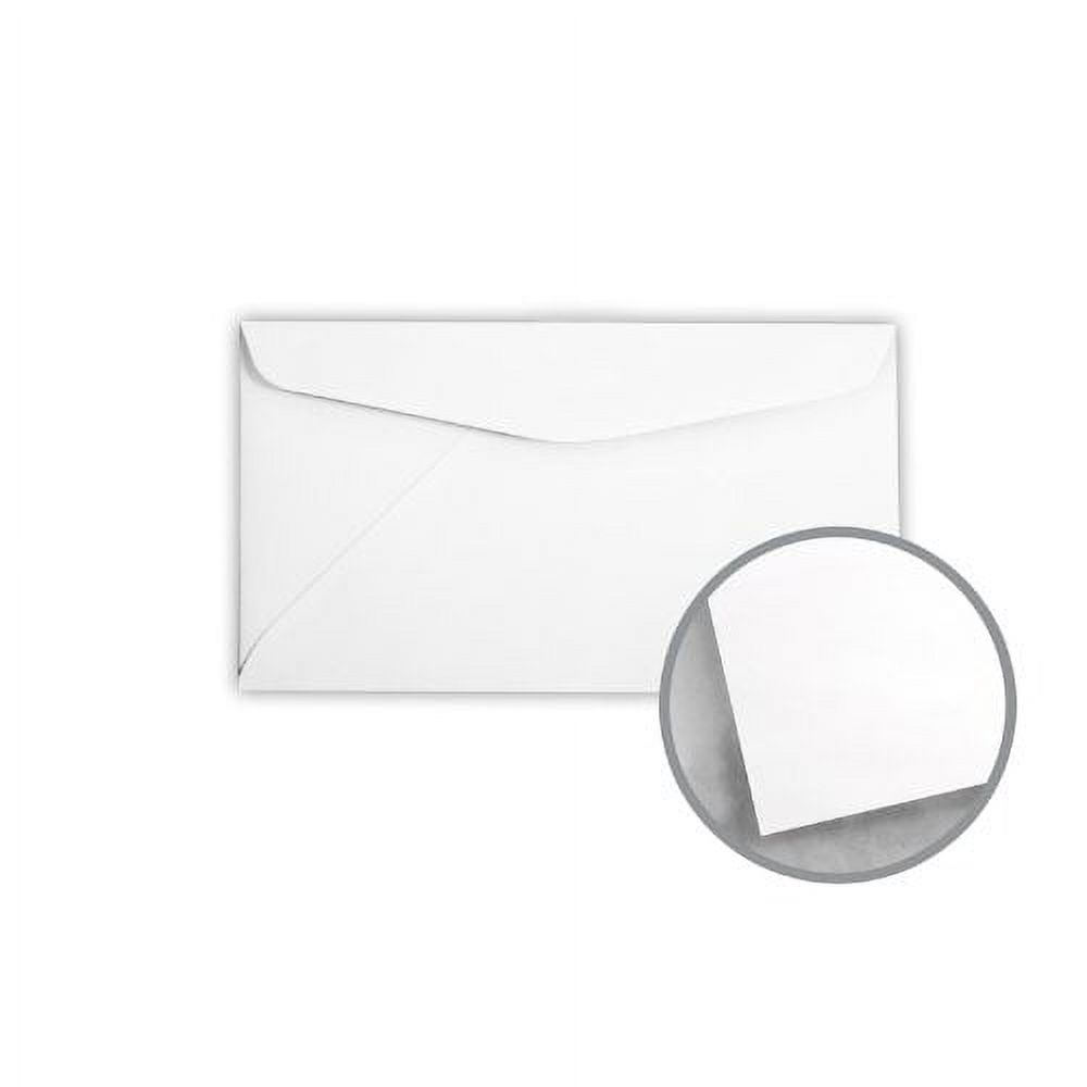 Printmaster White Envelopes No 6 3 4 Regular 3 5 8 X 6 1 2 24 Lb