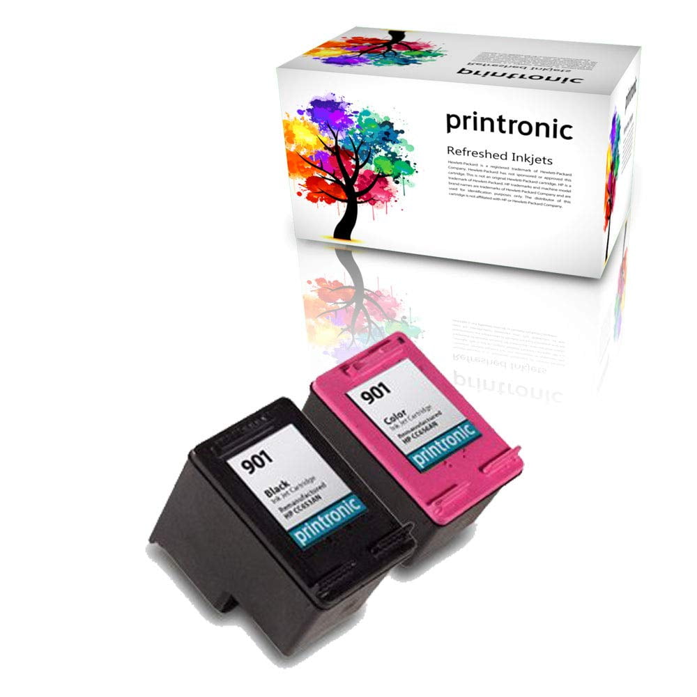 Printronic Ink Printer Cartridge, for Officejet 4500 G510g, Black and ...