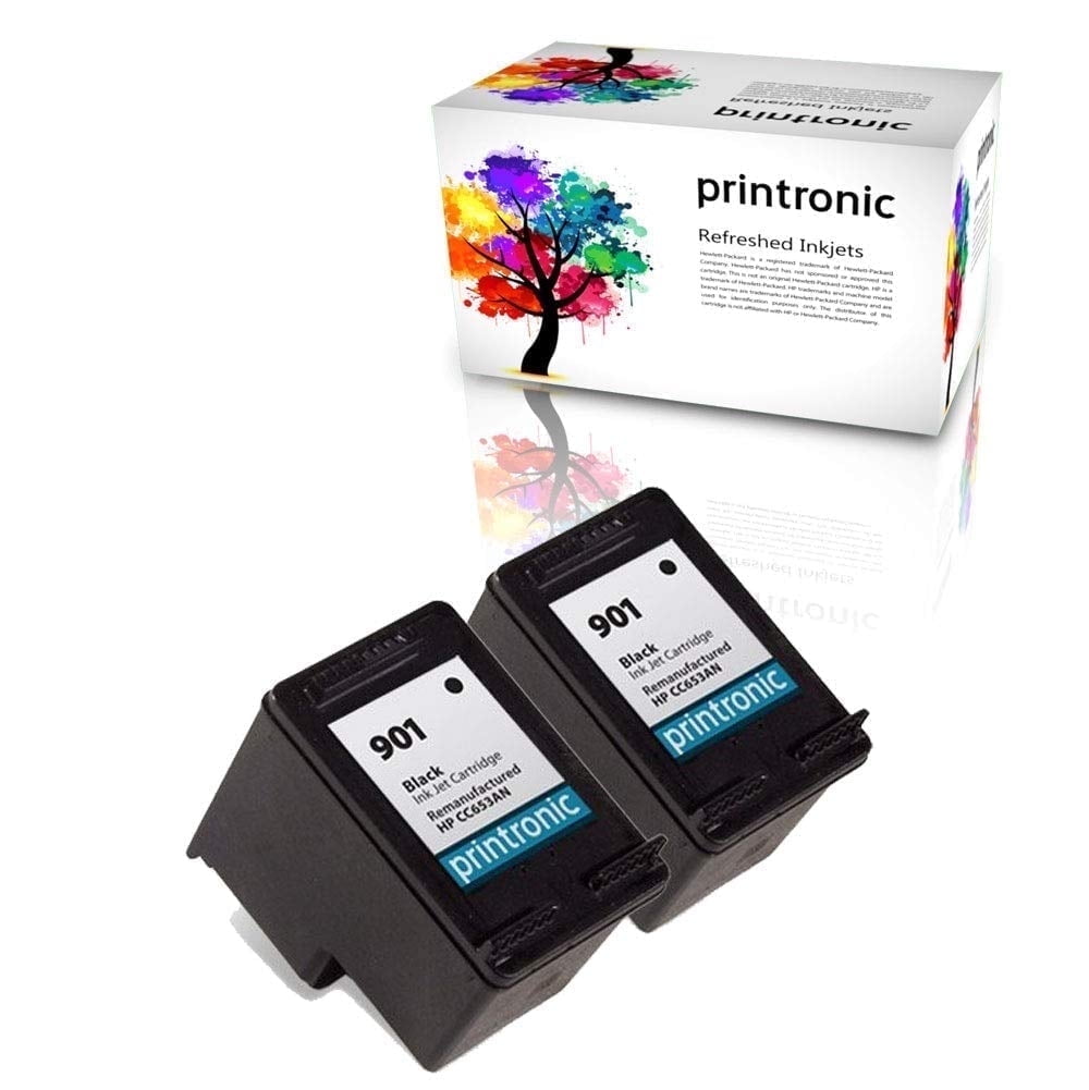 Printronic Remanufactured Ink Cartridge for HP 901 CC653AN, Suitable ...