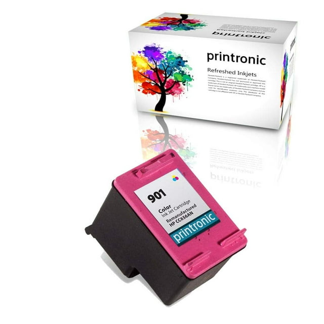 Compatible Ink Cartridge PTHP901C Color for Officejet 4500 J4525 J4535 ...