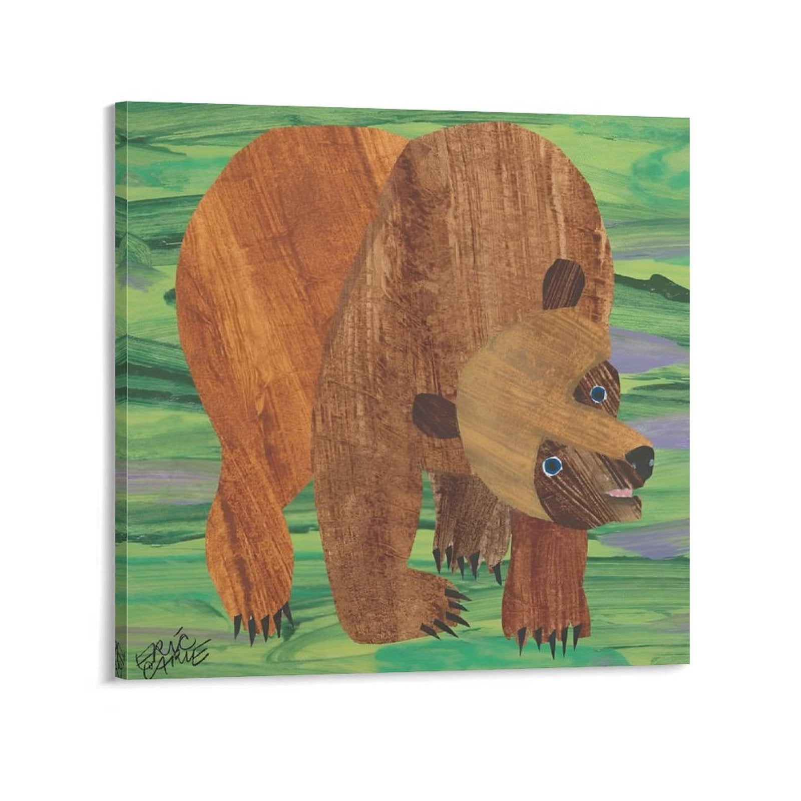 Prints Eric Carle Poster Prints Brown Bear Children's Book ...